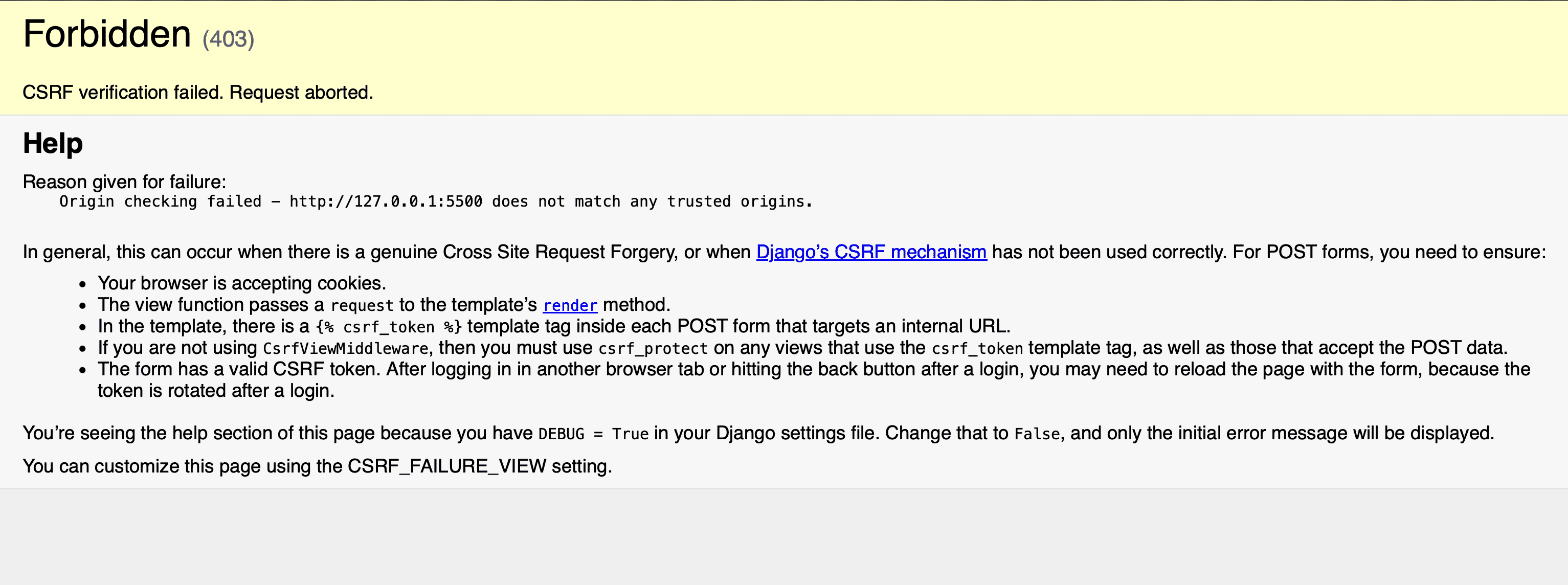 Practically Understand CSRF Token in Django